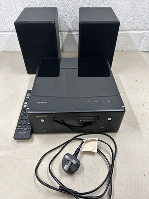 Denon CEOL CD-N10 Network CD Receiver HiFi System with Speakers Remote ...