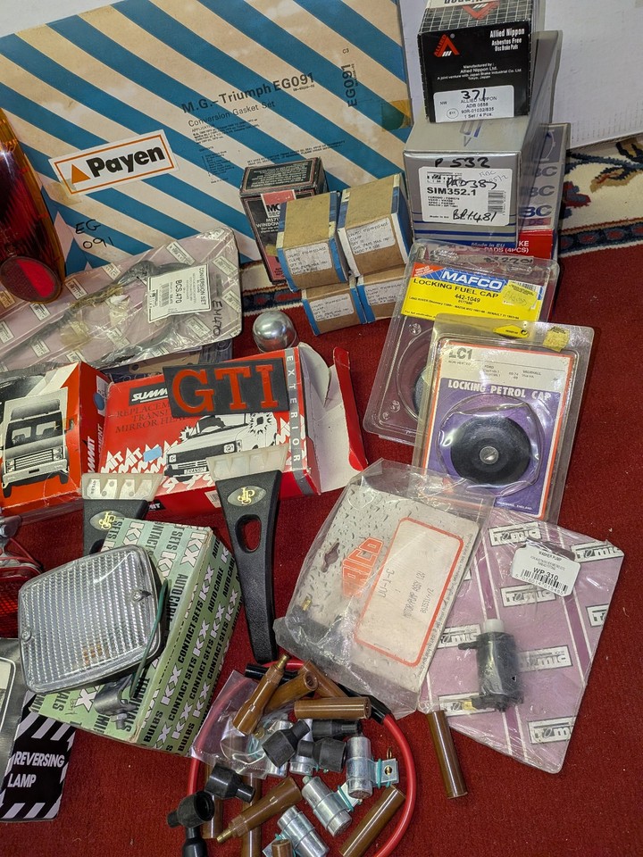 Car & Classic Car Job Lot of Parts and Accessories CLEARANCE Job Lot ...