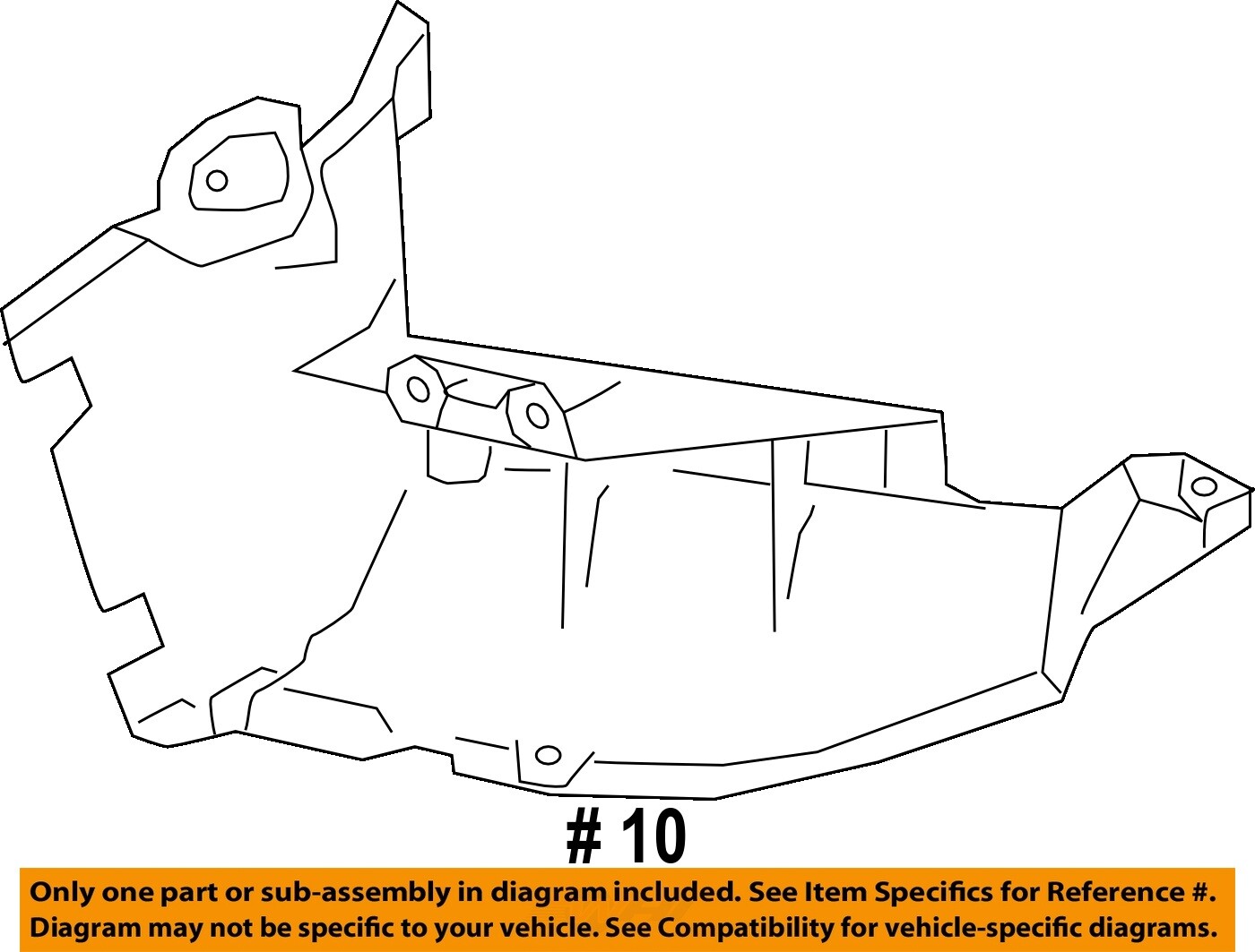 OEM 18-19 Subaru Crosstrek Base Right Hand Cover Bumper Side Rear ...