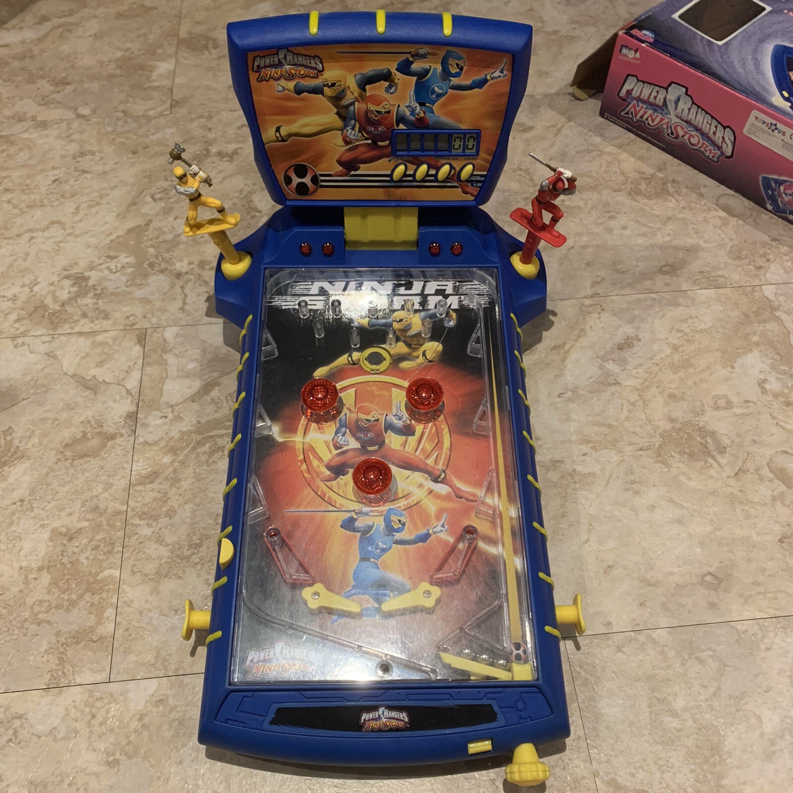 Power Rangers Ninja Storm Electronic Pinball Machine | eBay