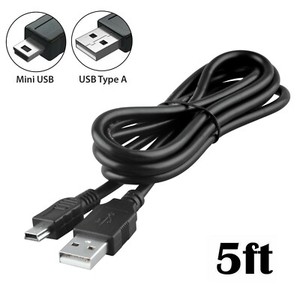 Fite ON 5ft Mini USB Power Cord Cable for FUJITSU SCANSNAP SCANNER ...