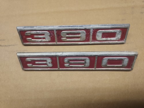 1968/69 FORD TORINO RANCHERO GALAXIE 390 EMBLEMS PAIR MUSTANG | eBay