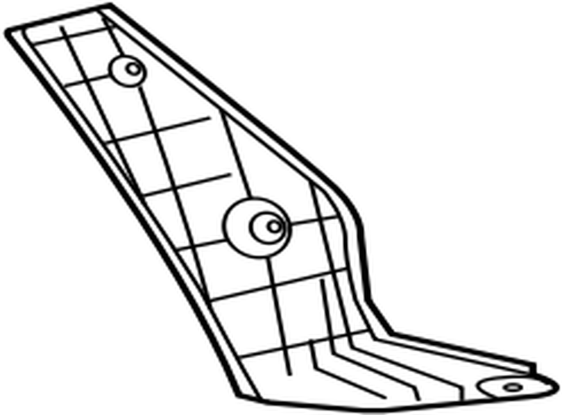 52591-52330 Toyota Seal, rear bumper side, rh 5259152330, New Genuine ...