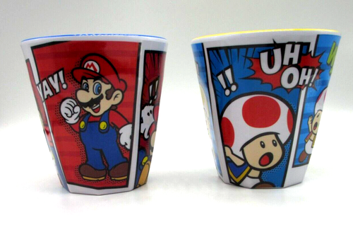 Super Nintendo World 2 Acrylic Cups Universal Studios Japan Mario Bros ...