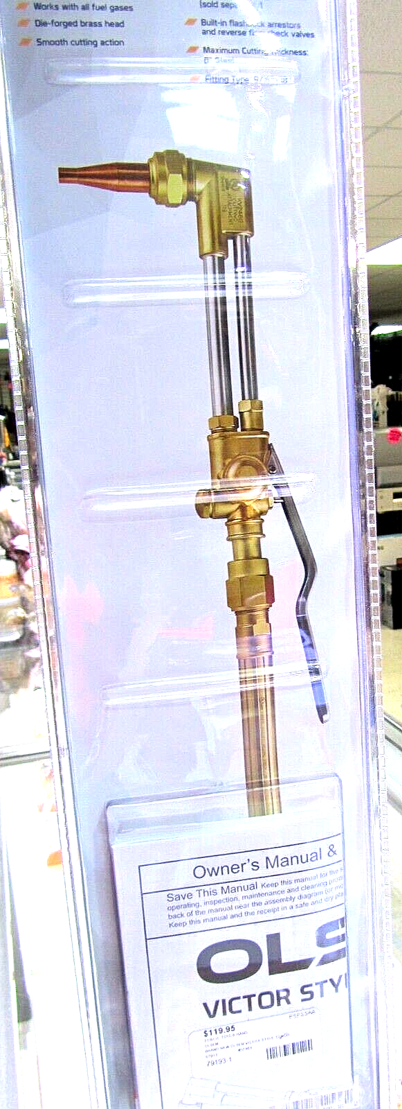 Olsen Victor Style Cutting Torch (57913) Oxygen/Acetylene ~NEW~ | eBay