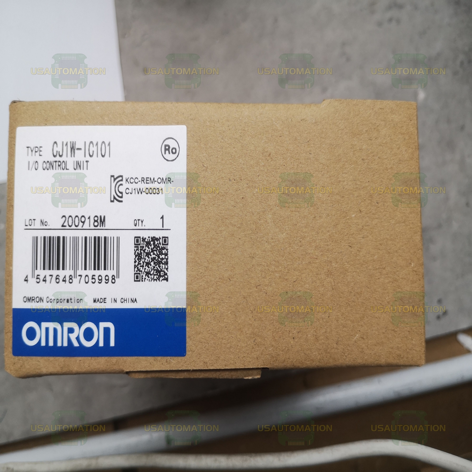 CJ1W-IC101 New Omron I/O Control Unit Fast Shipping | eBay