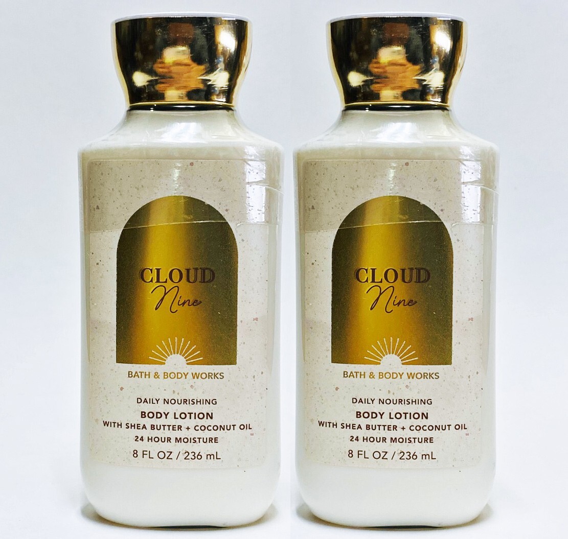 2 Bath & Body Works CLOUD NINE 24HR Moisture Body Lotion Cream 8 oz | eBay