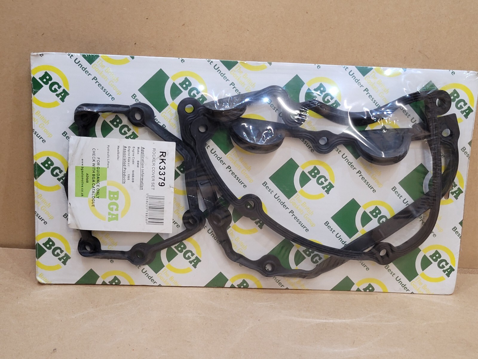 BG Automotive RK3379 Rocker Cover Gasket for sale online | eBay