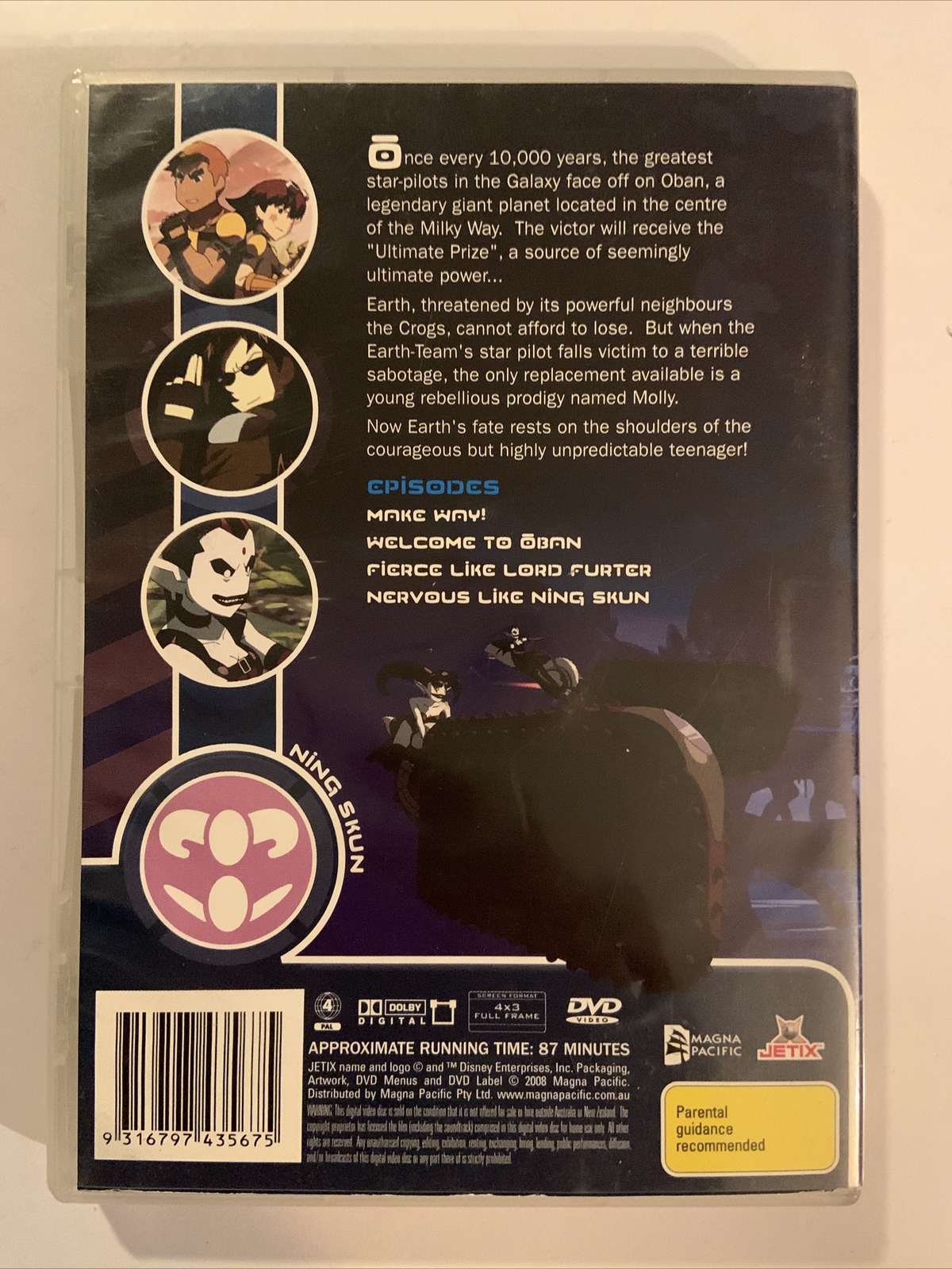 Oban Star Racers Volume 4 (region 4) (DVD 2008)(anime) Episodes 13,14 ...