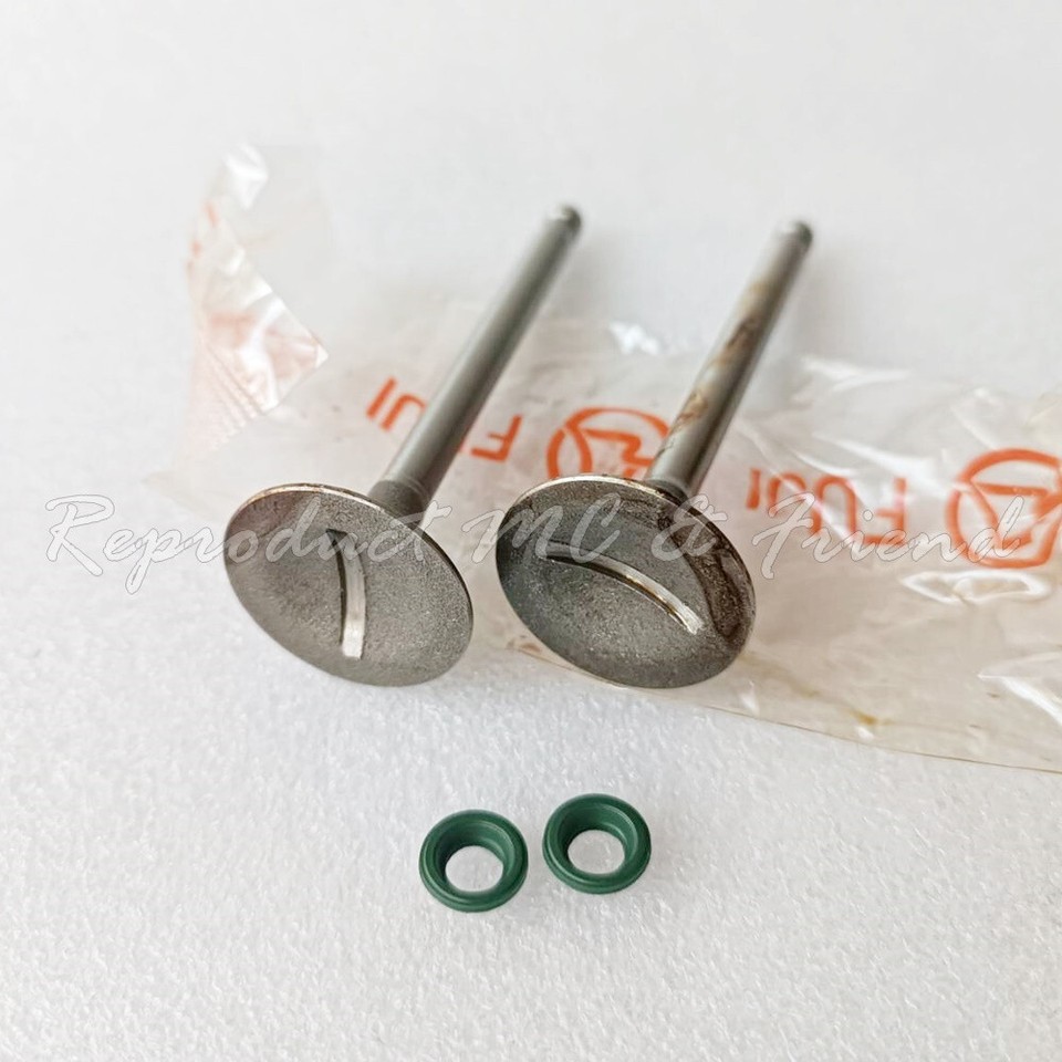 Exhaust Valve + Seal For Honda CA175 CB175 CD175 CL175 CB200 CB200T ...