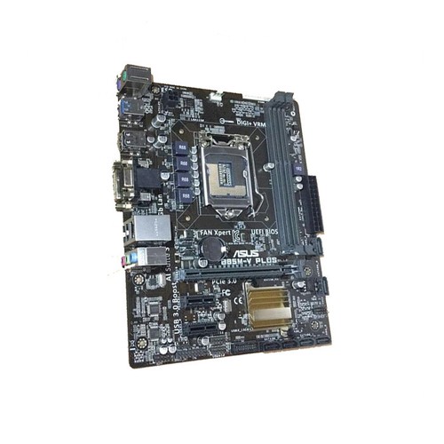 Mainboard FOR ASUS B85M-V PLUS 1150/DDR3 VGA+DVI M-ATX Compact ...