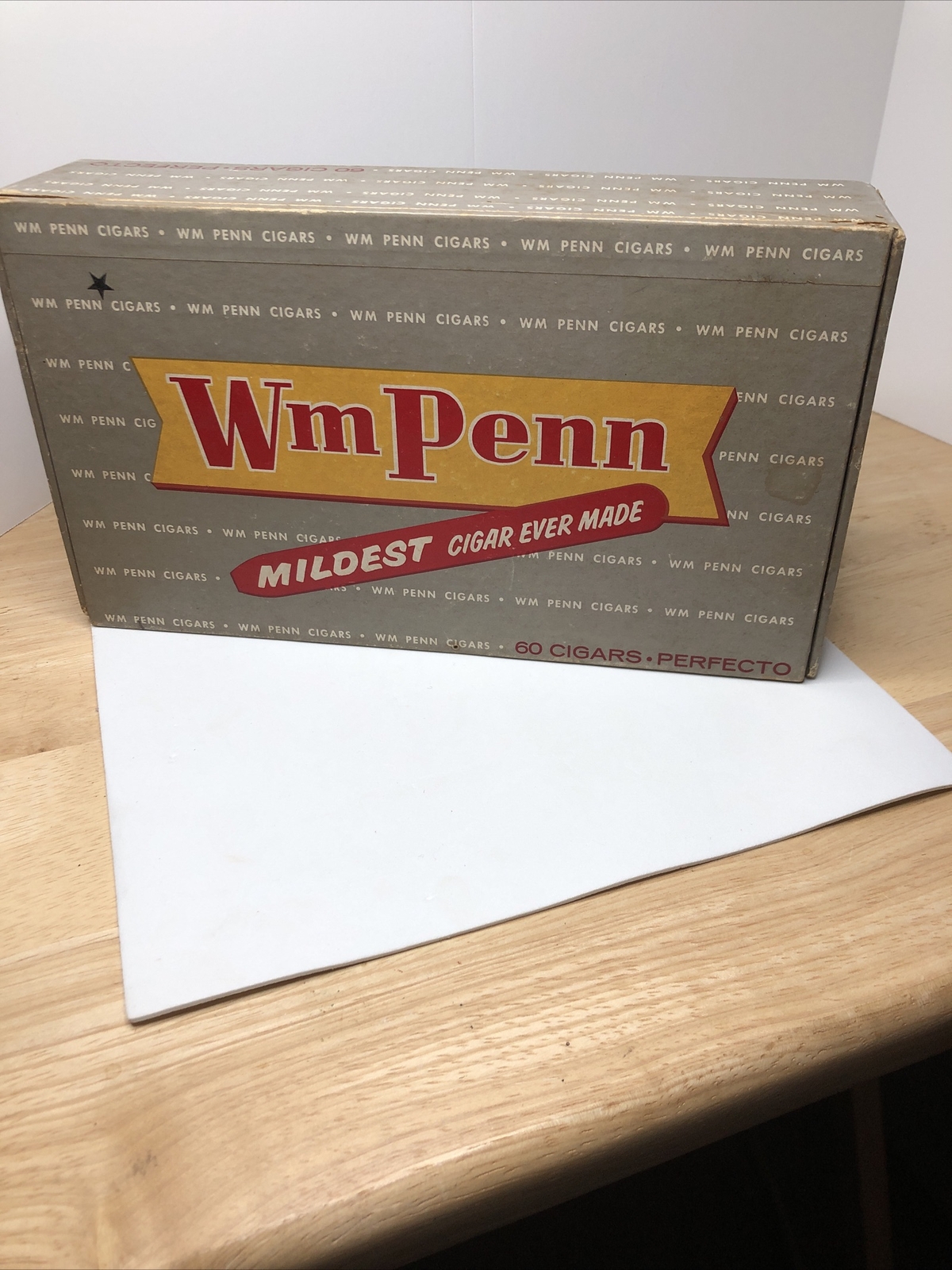 Vintage Wm Penn Perfecto Cigar Box | eBay