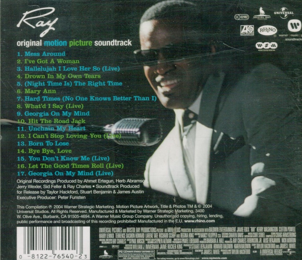 Ray Charles ‎– Ray OST / CD 2004 VG+ | eBay