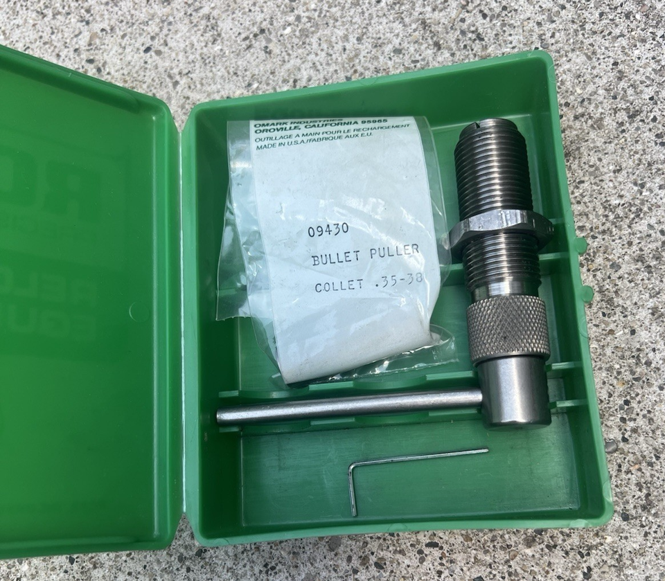 RCBS Precisioneered Reloading Equipment BULLET PULLER Part # 09440 | eBay