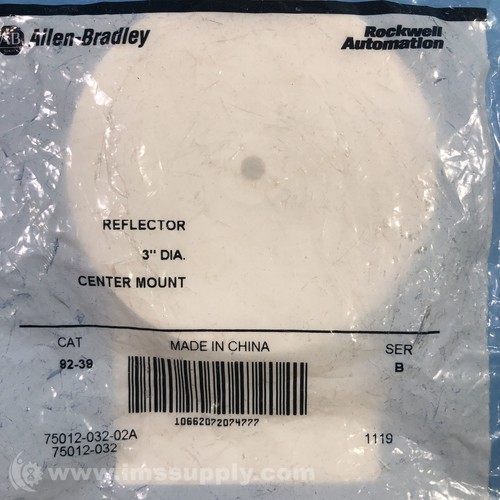 Allen Bradley 92-39 Series B 3 inch Diameter Reflector FNFP | eBay