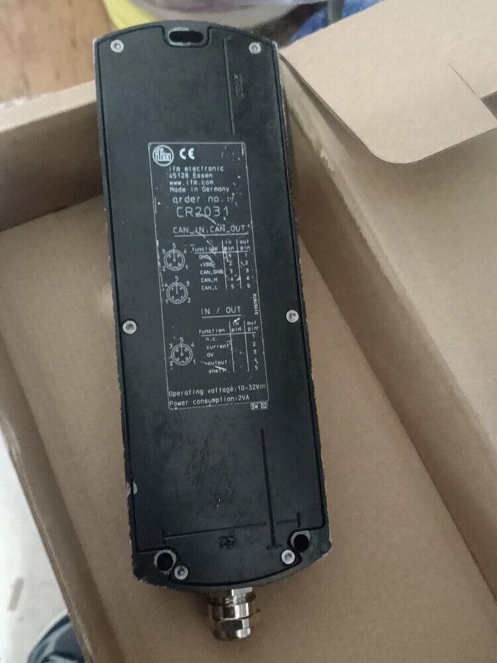 1Pcs Used CR2031 IFM - R360/METAL-MODULE/O/8 # DHL or Fedex 90days ...