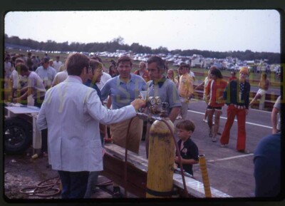 Pit Road Scene - 1971 Trans-Am Mid-Ohio - Vintage Race Slide | eBay