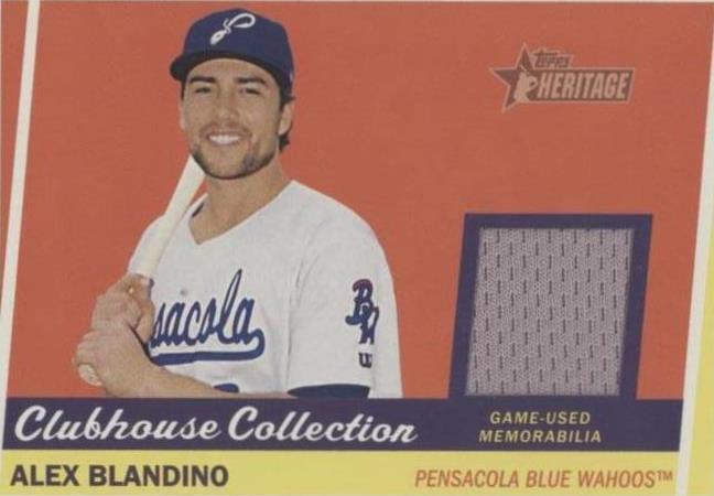 2016 Topps Heritage Minor League Edition - Clubhouse Collection Relics ...
