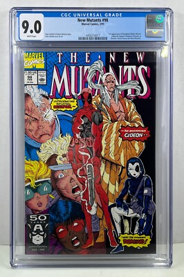 New Mutants #98 - 1st app Deadpool - CGC 9.0 | eBay