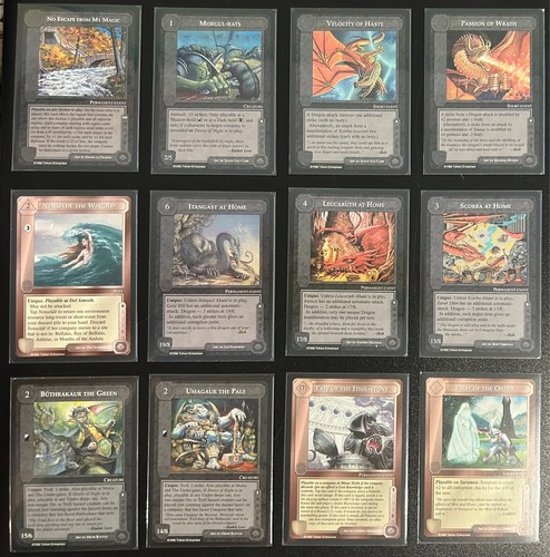 MIDDLE-EARTH CCG MECCG BUTHRAKAUR THE GREEN ENGLISH DARK MINIONS RARE ...