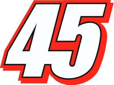 NEW FOR 2019 - #45 Adam Petty Racing Sticker Decal - SM thru XL ...