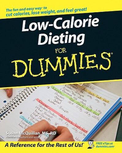 Low-Calorie Dieting For Dummies - Paperback By McQuillan, Susan - VERY ...