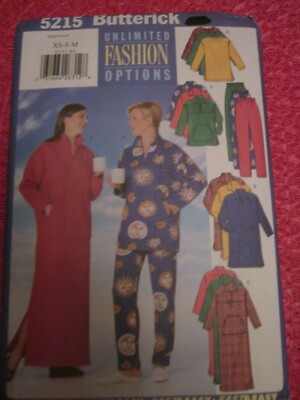 BUTTERICK 5215 MISSES' PULLOVER DRESS TOP PANTS Easy SEW PATTERN Sz 6 ...