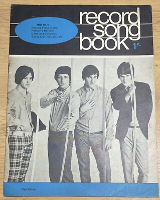 Record Song Book Magazine The Kinks | eBay