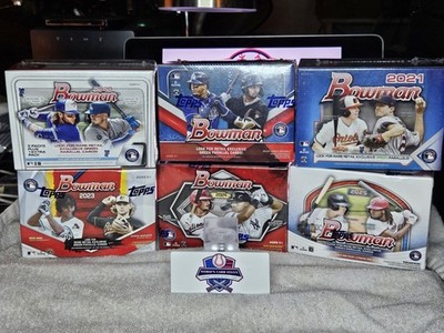 Bowman Blaster 6 Box Lot! All Seasons 2020-2025! Skenes! Elly! Roman ...