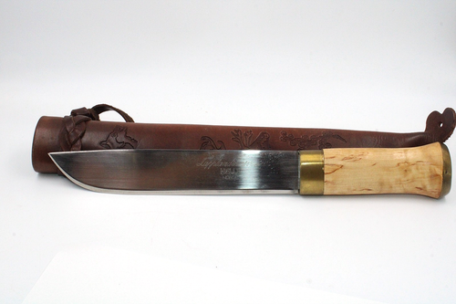 Helle Lappland Norwegian Sami Leuku Bushcraft Hunting Knife Stainless ...