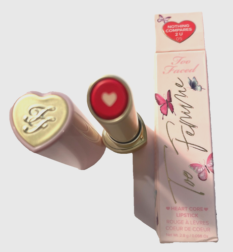 Too Faced Too Femme Heart Core Lipstick 05 Nothing Compares 2 U-Boxed ...