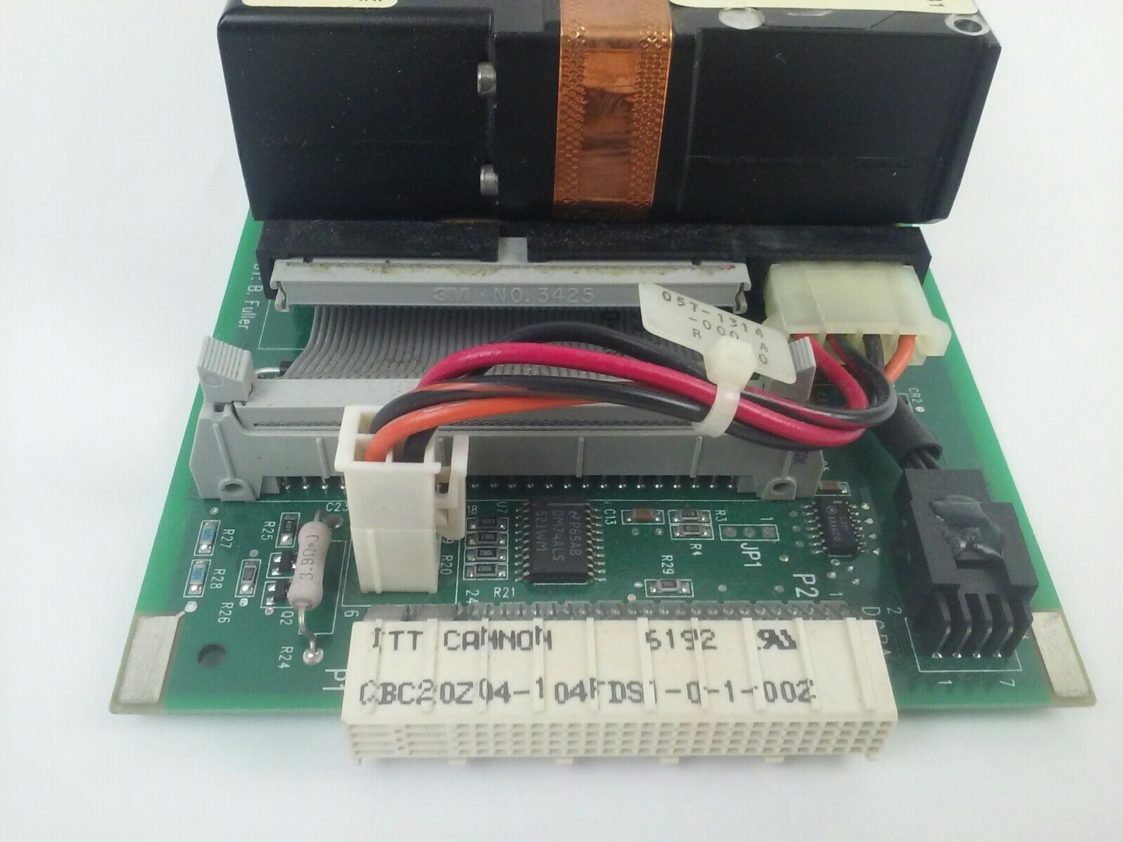 OCTEL PCA 044-2538-000 REV B DISK I/O MODULE IBM TYPE DFHS FIRMWARE ...
