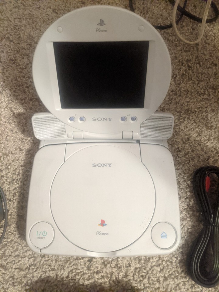 Sony PSOne Launch Edition White Console W/Controller/Cables/Power ...
