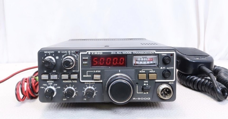 KENWOOD TRIO TR-9000 144MHz 2m 10W ALL Mode transceiver Ham Radio test ...
