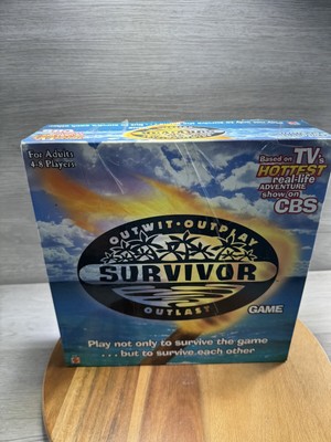 Survivor Board Game Outwit Outplay Outlast TV Show Mattel 2000 ...