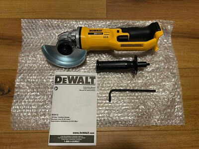 New Dewalt DCG412 20V Cordless Battery Angle Grinder 4 1/2" 20 Volt MAX ...