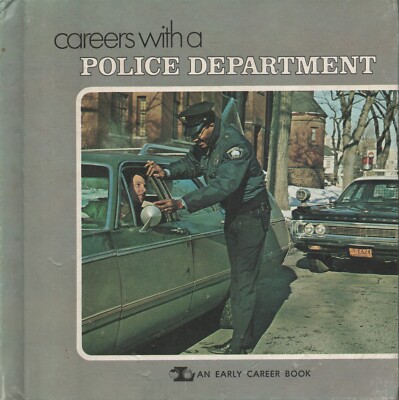 1975 Careers With A Police Department Book Lerner Publications Ex ...