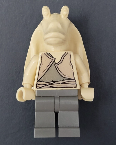 LEGO STAR WARS JAR JAR BINKS MINIFIGURE 7115 SOLDIER | eBay