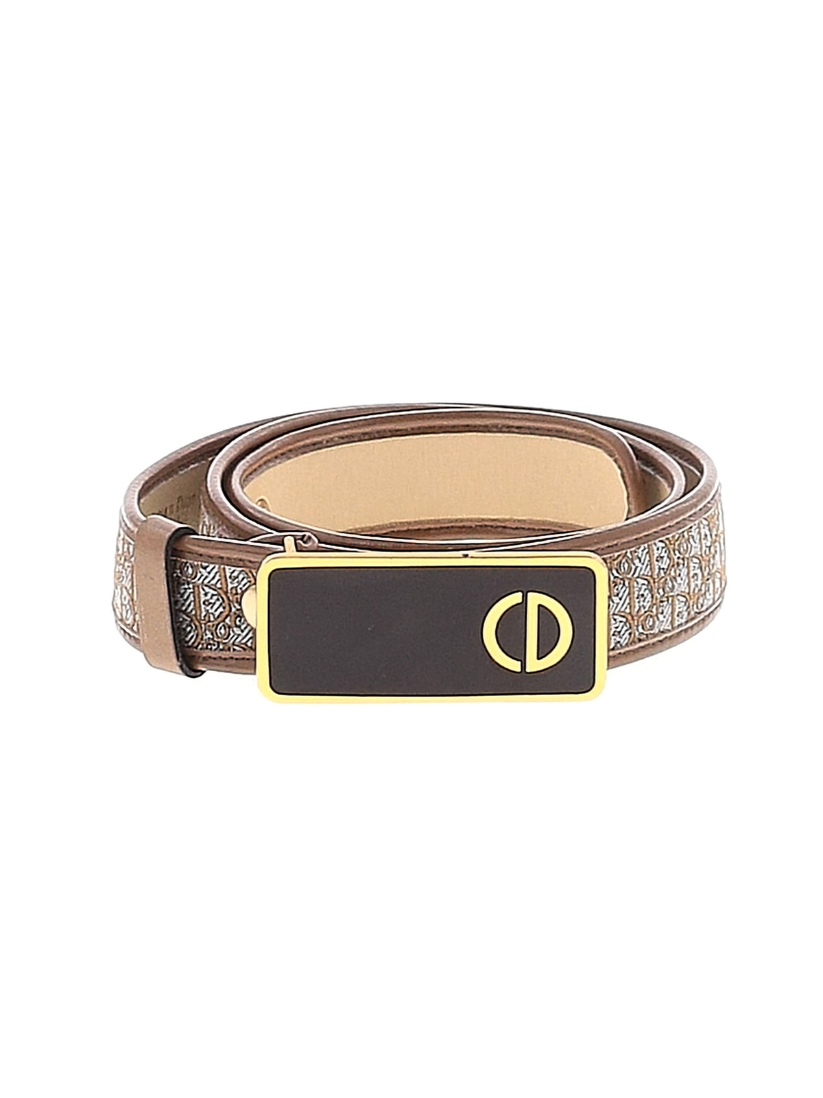 Christian Dior Women Brown Vintage Dior Oblique Patte… - Gem