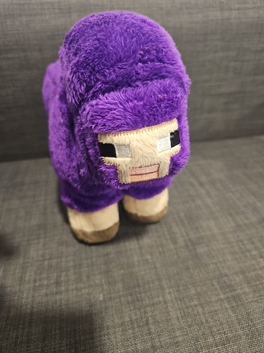 MINECON 2016 EXCLUSIVE MINECRAFT PLUSH PURPLE SHEEP (RARE) | eBay