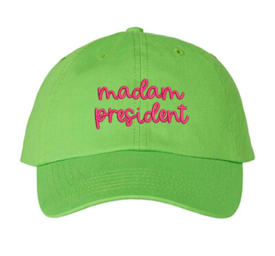 Madam President embroidered Hat Kamala Harris 2024 President DNC Rally ...