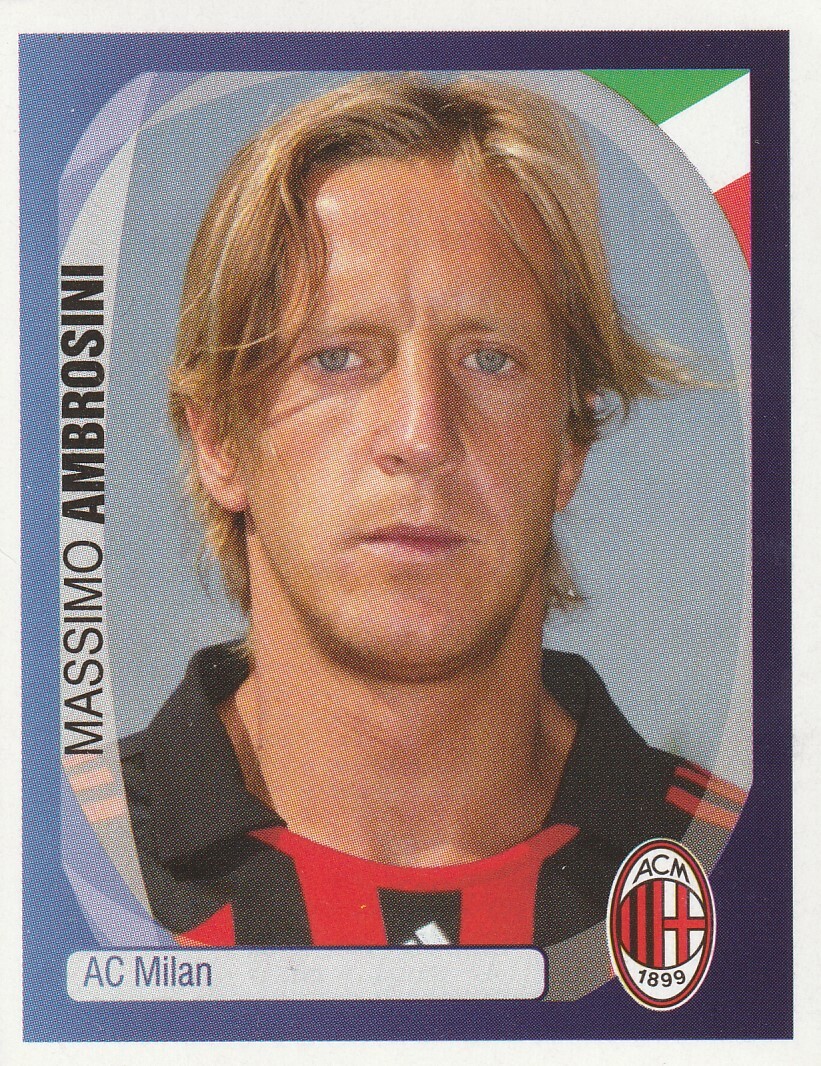 AC MILAN - STICKERS IMAGE - PANINI UEFA CHAMPIONS LEAGUE 2007 / 2008 ...