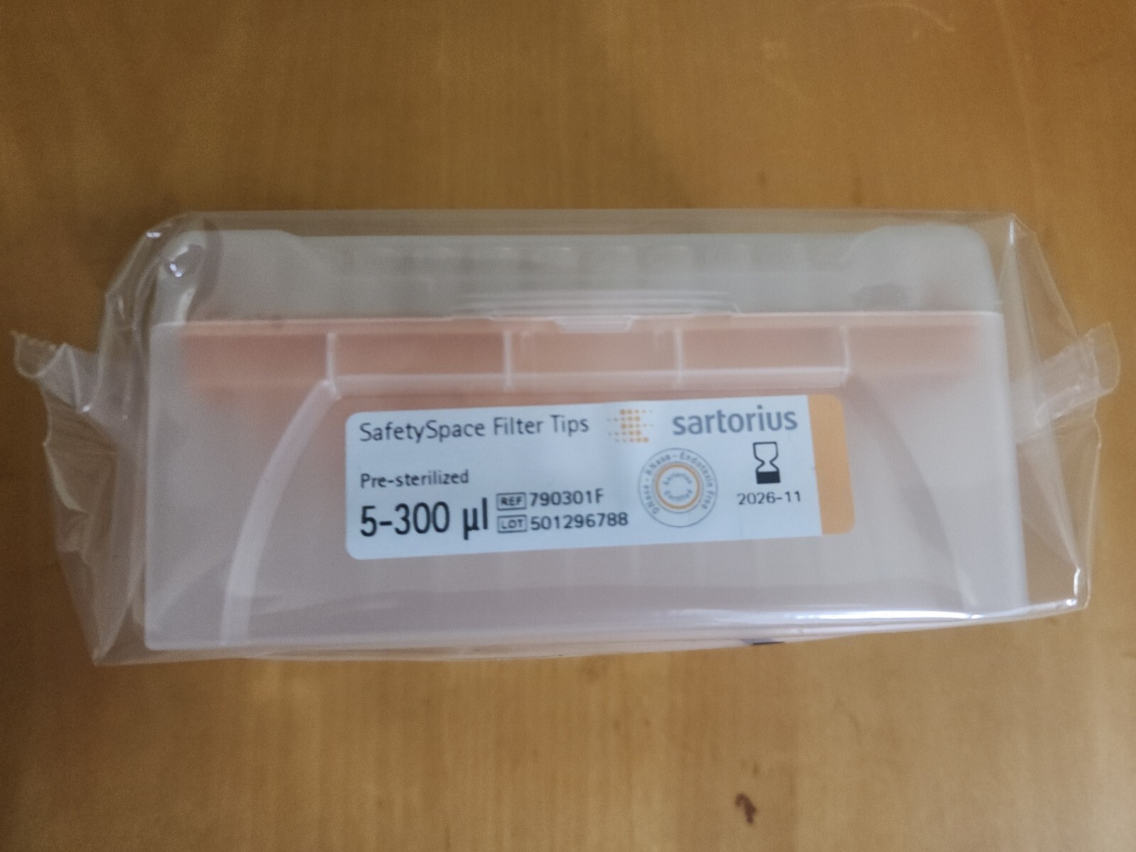 Sartorius SafetySpace 300ul Filter Pipet Tips 790301F for sale online ...