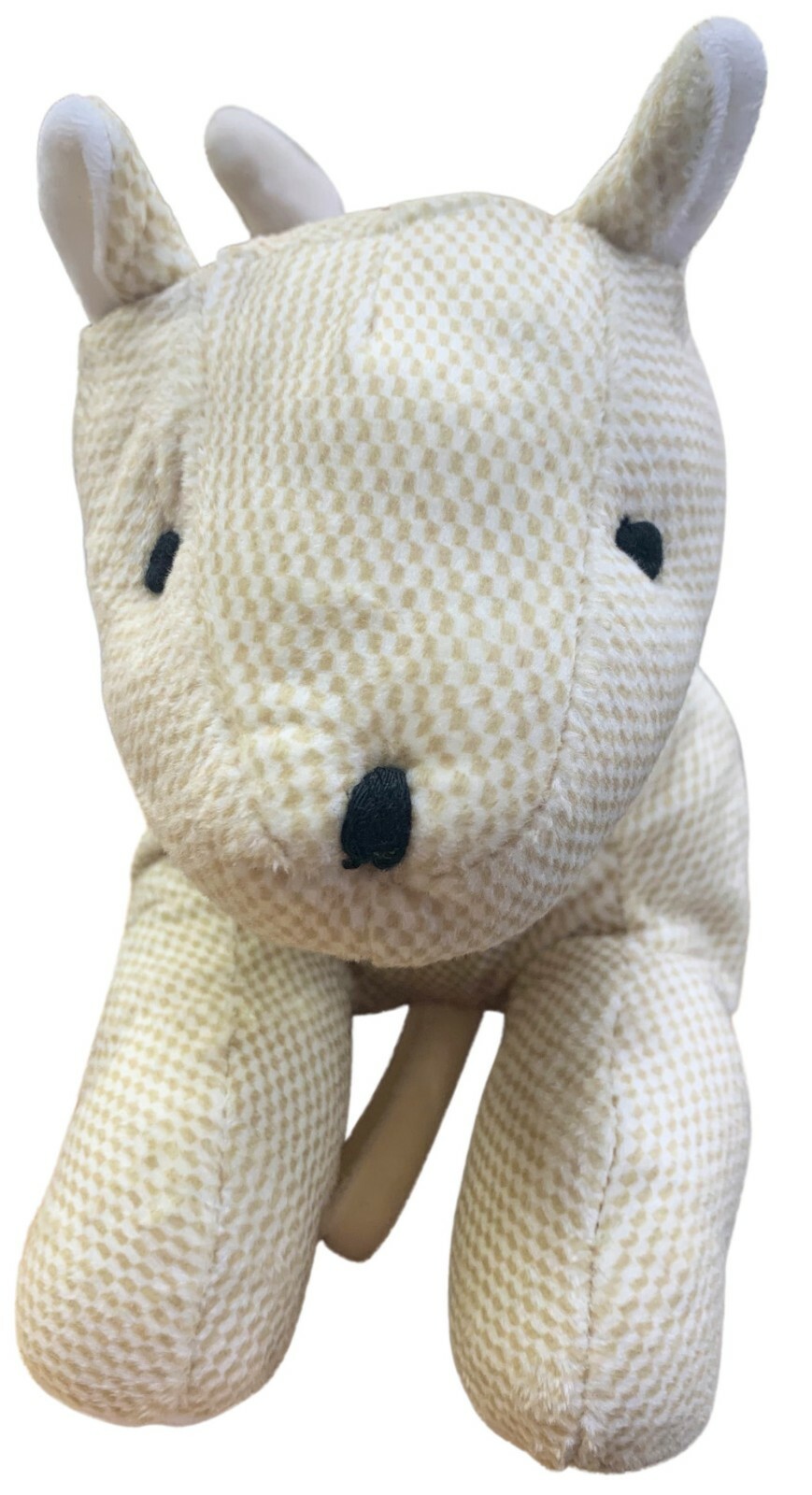 Ex Long Draught Excluder White Squirrel Weighted Door Stop Soft Draft ...