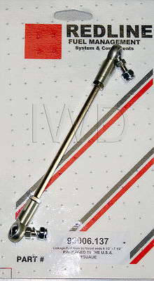 Weber Carb Universal Adjustable Throttle Linkage Rod - 7"- Swivel Ends ...