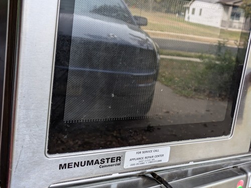 Amana Menumaster Microwave RFS12TSW Works As It Should | eBay