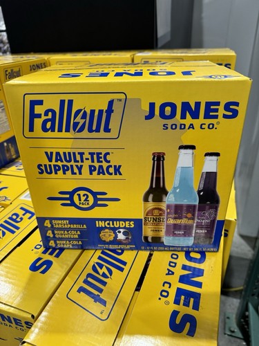 Fallout x Jones Soda Co - Vault-Tec Supply Pack, 12 fl oz, 12-pack ...