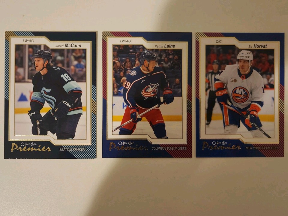 2023-24 O-Pee-Chee Premier Lot Bo Horvat Jared McCann Patrick Laine | eBay