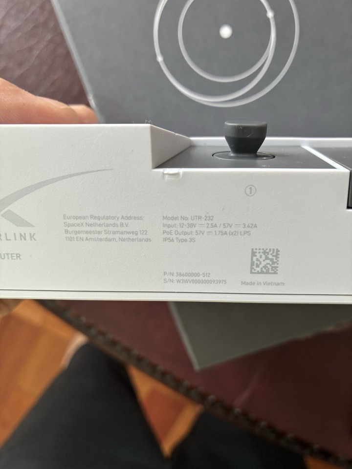 Starlink Gen 3 WiFi 6 Router UTR-232 All-in-one Repeater and Mesh ...