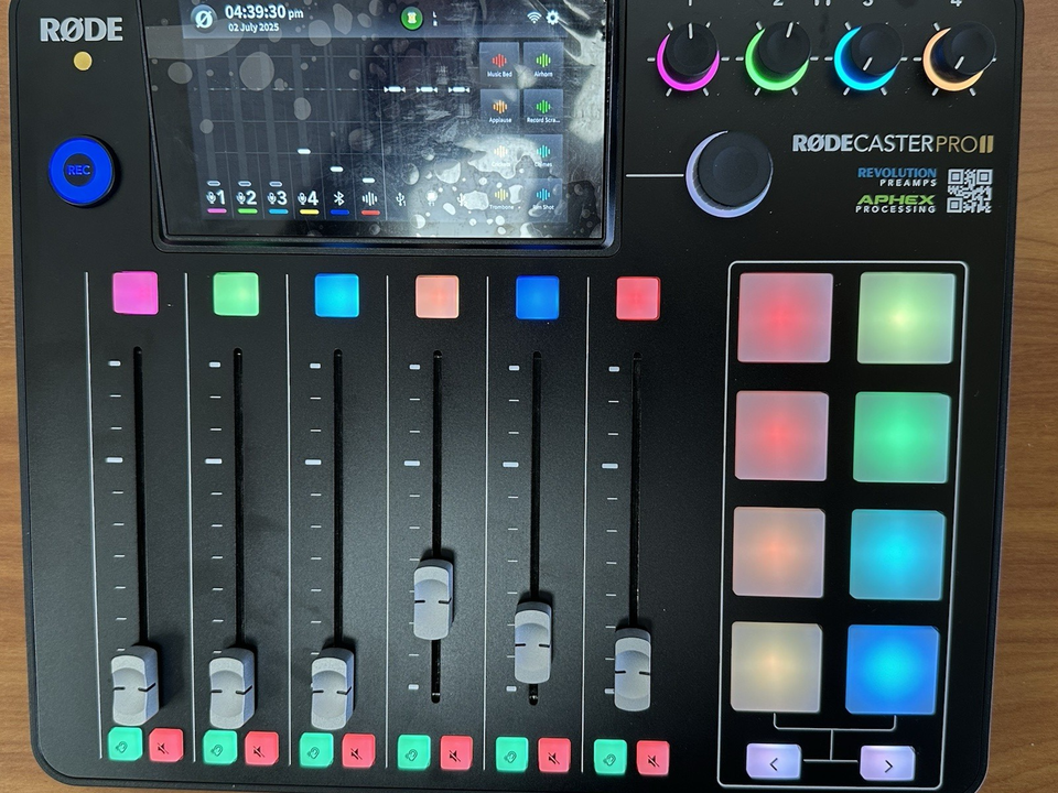RODE RODECASTER PRO II 8 Channel Integrated Audio Production Studio | eBay